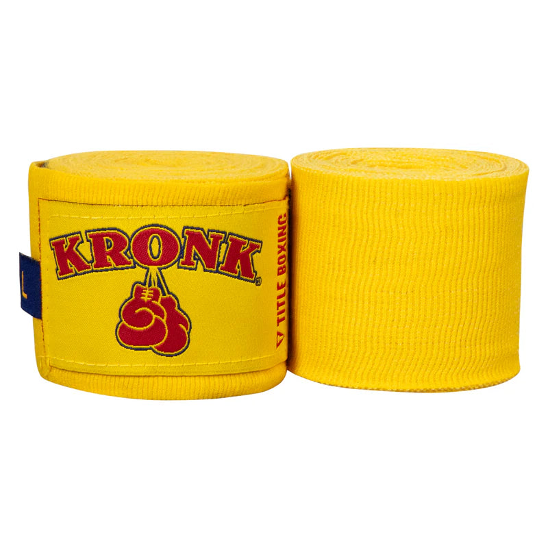Boxbandagen Title Kronk Gym Gelb – Fightershop.ch